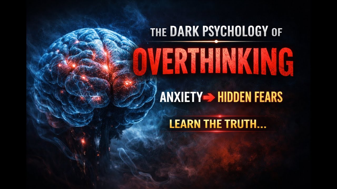 The Dark Psychology of Overthinking | Why Your Mind Never Stops - YouTube