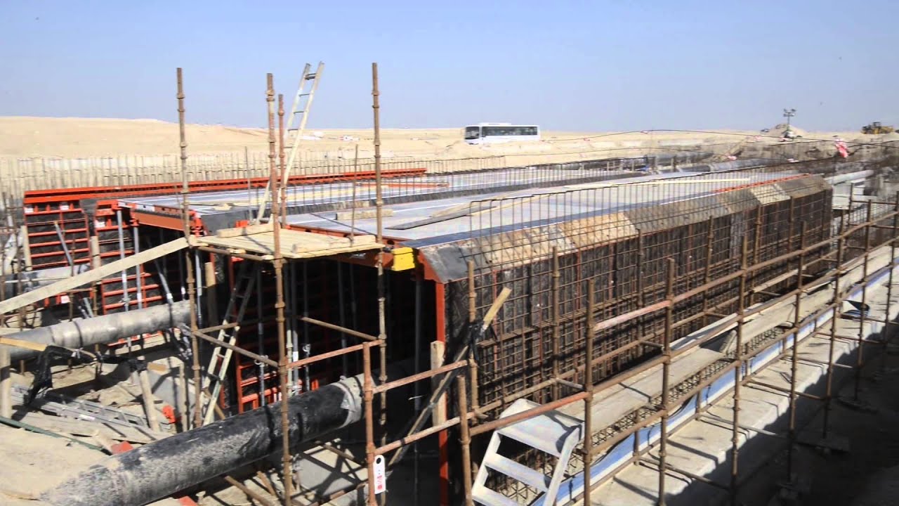 New KOC corridor -Culvert form work - YouTube