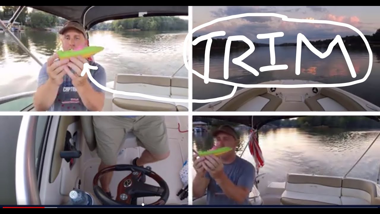 How to Trim Your Boat/Pontoon/Center Console/Cruiser for Fuel Savings ...
