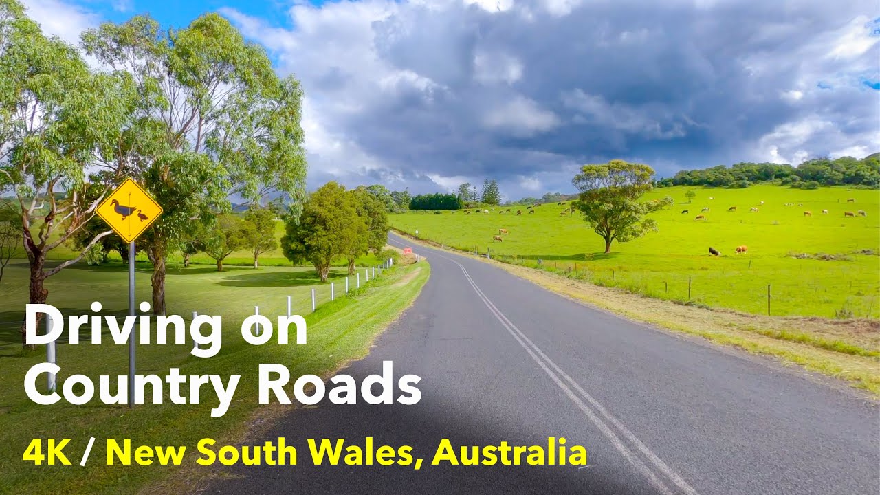 [4K] Country roads in Australia - YouTube