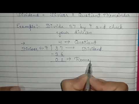 Divide and check your answer || Checking division || Class-4 divide and ...