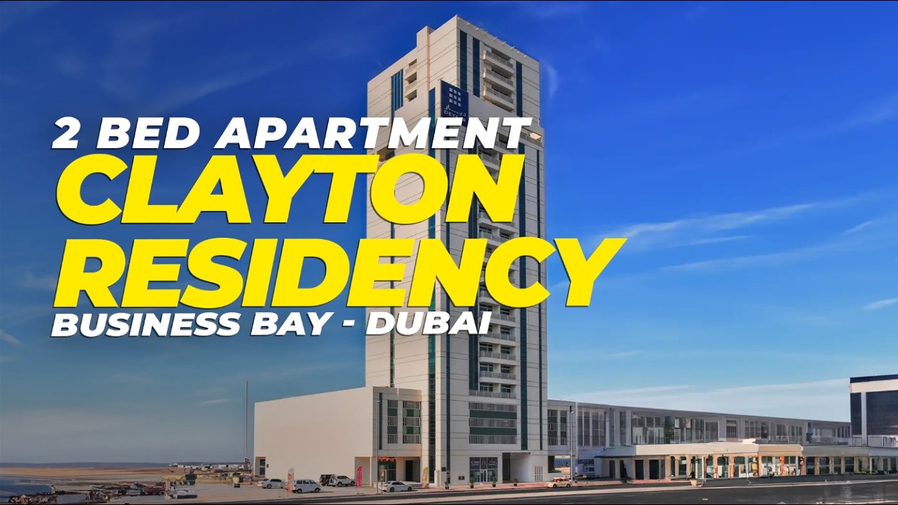 Amazing 2 Bed Apartment in Clayton Residency, Business Bay - Dubai ...