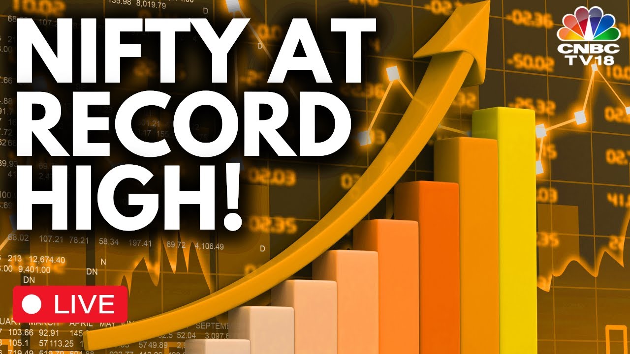 Nifty At Record High LIVE | Nifty Crosses 22,800 For The First Time ...