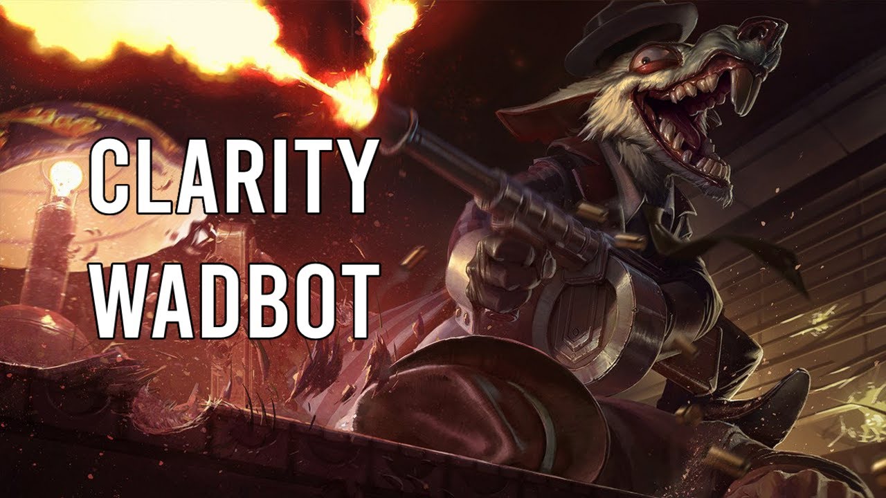 clarity | wadbot - YouTube