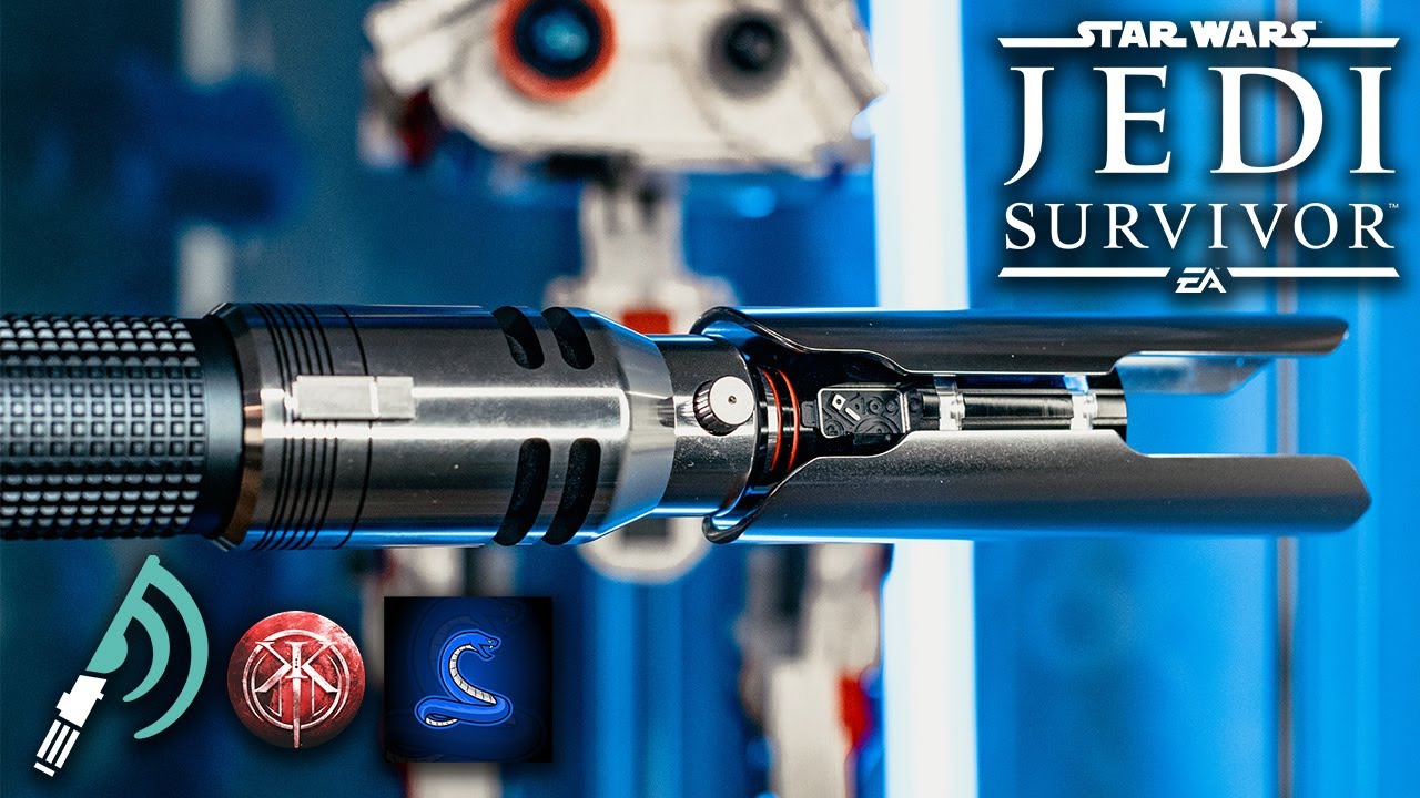 All Jedi Survivor Lightsaber Sounds & Colors - YouTube