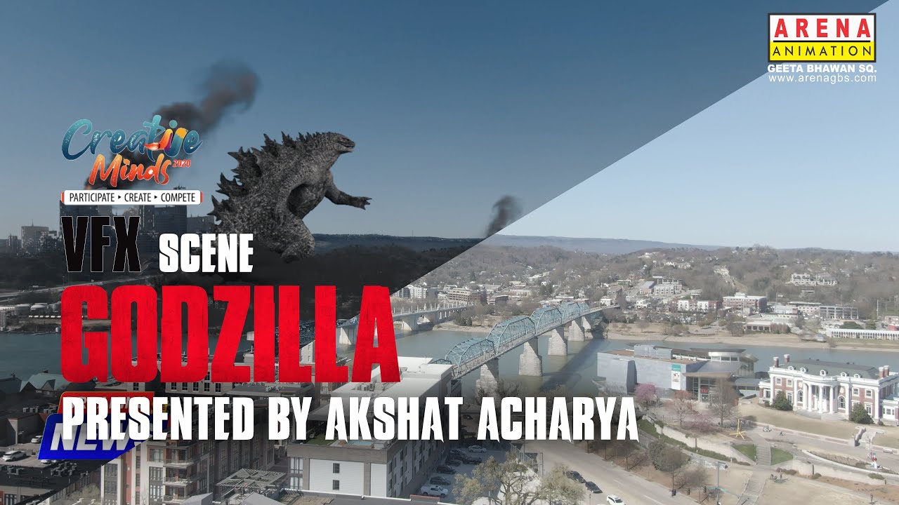 VFX SCENE | ArenaAnimation | GBS | INDORE |AKSHAT ACHARYA CREATIVE MIND ...
