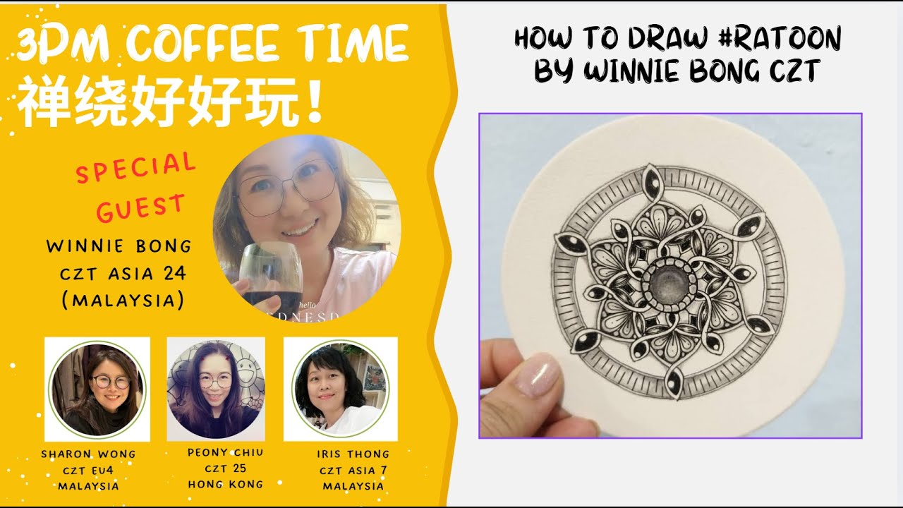 #80 How to draw #ratoon, led by Winnie Bong CZT - YouTube