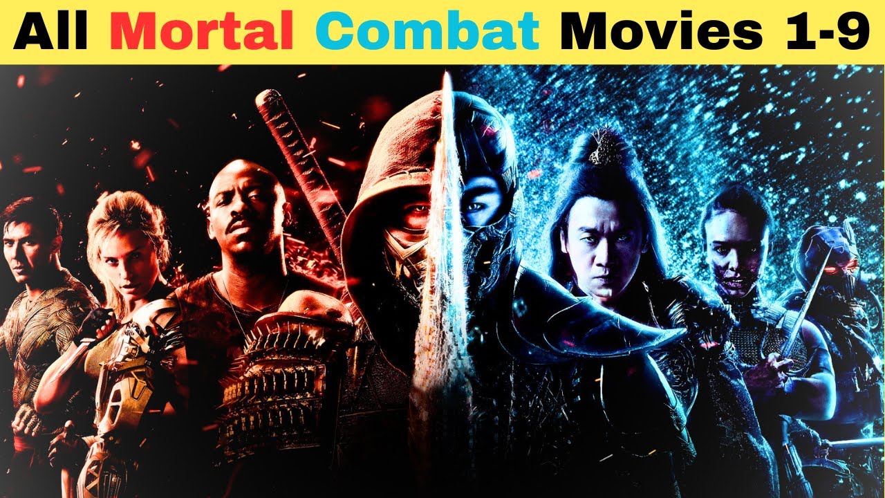 All Mortal Combat Movies (1995 - 2023) | Mortal Combat All Movies Parts ...