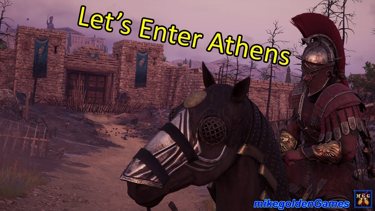Visiting the Parthenon | Assassins Creed Odyssey Episode 17 - YouTube