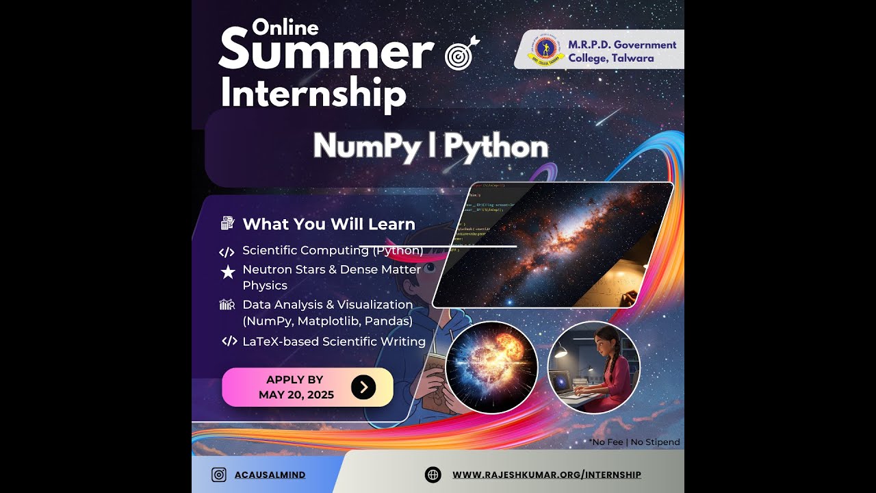 NumPy | NumPy vs. Python Lists | Python - SICNAP 2025 - YouTube