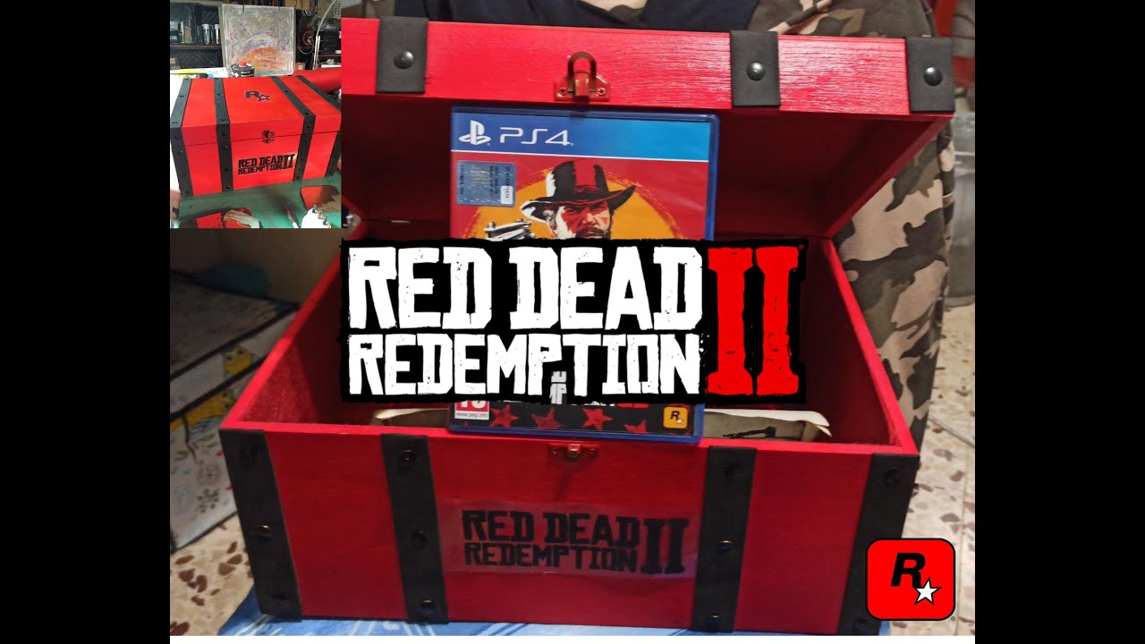 DIY Red Dead Redemption 2 Collector's Box @RockstarGames - YouTube