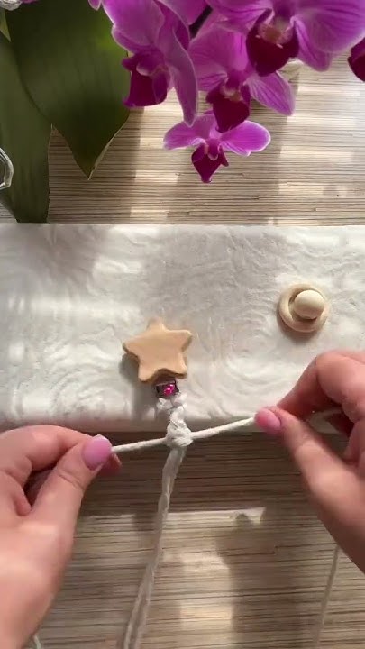 Держатель для сосок. #макраме #macrame - YouTube