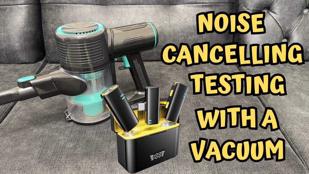 Quick Review of Active Noise Cancelling Wireless Lavalier Microphone ...