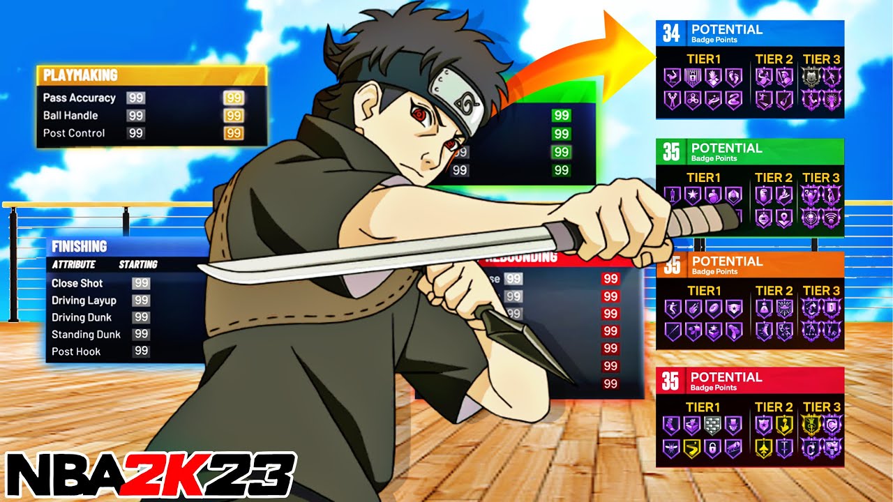 NEW SECRET 4-WAY 6'9" STRETCH PLAYMAKER BUILD IN NBA 2K23! TIER 3 ...