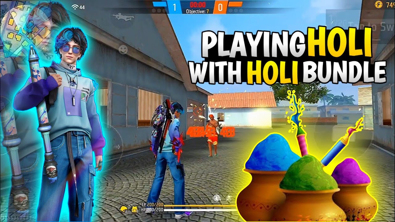Playing Holi With Holi Bundle 🔥🔥😱 | Come And Play With Me 💥💥💯 - YouTube