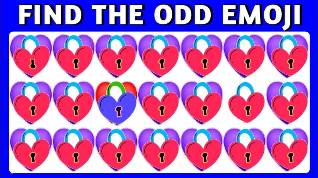 Find The Odd Emoji Out 249 | Odd One Out Emoji Edition | Ultimate Emoji ...