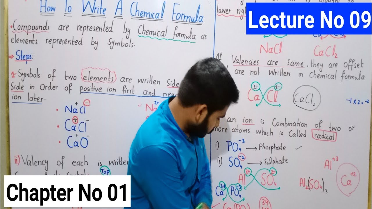 How To Write A Chemical Formula Class 9 In Urdu Hindi Lec 09 Ch how-to-write-a-chemical-formula-class-9-in-urdu-hindi-lec-09-ch