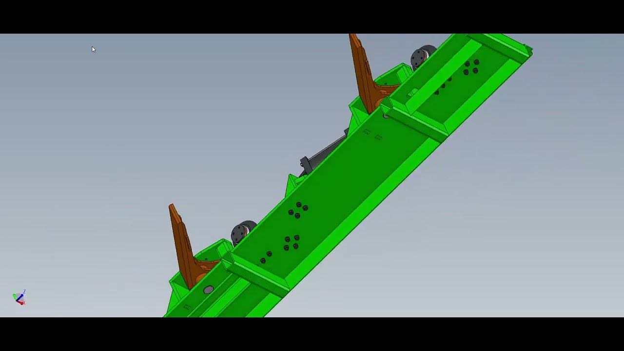 3D View electric log kicker - YouTube