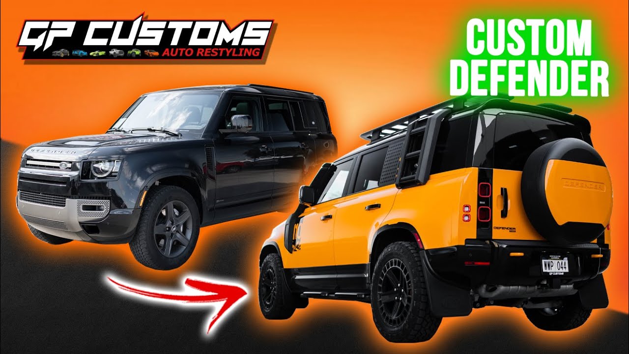 2021 Land Rover Defender Full Restyle (Inozetek Papaya Orange) [4K ...