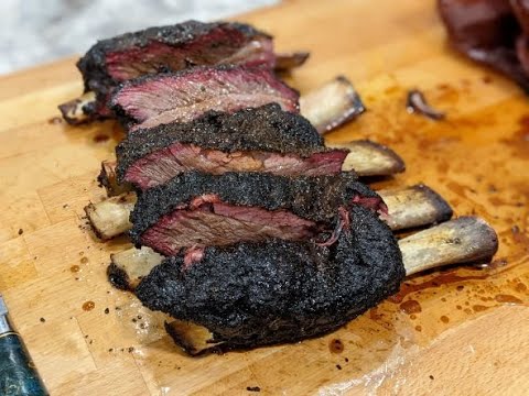 Smoke North Offset Beef Short Ribs... Amazing!!!!! - YouTube