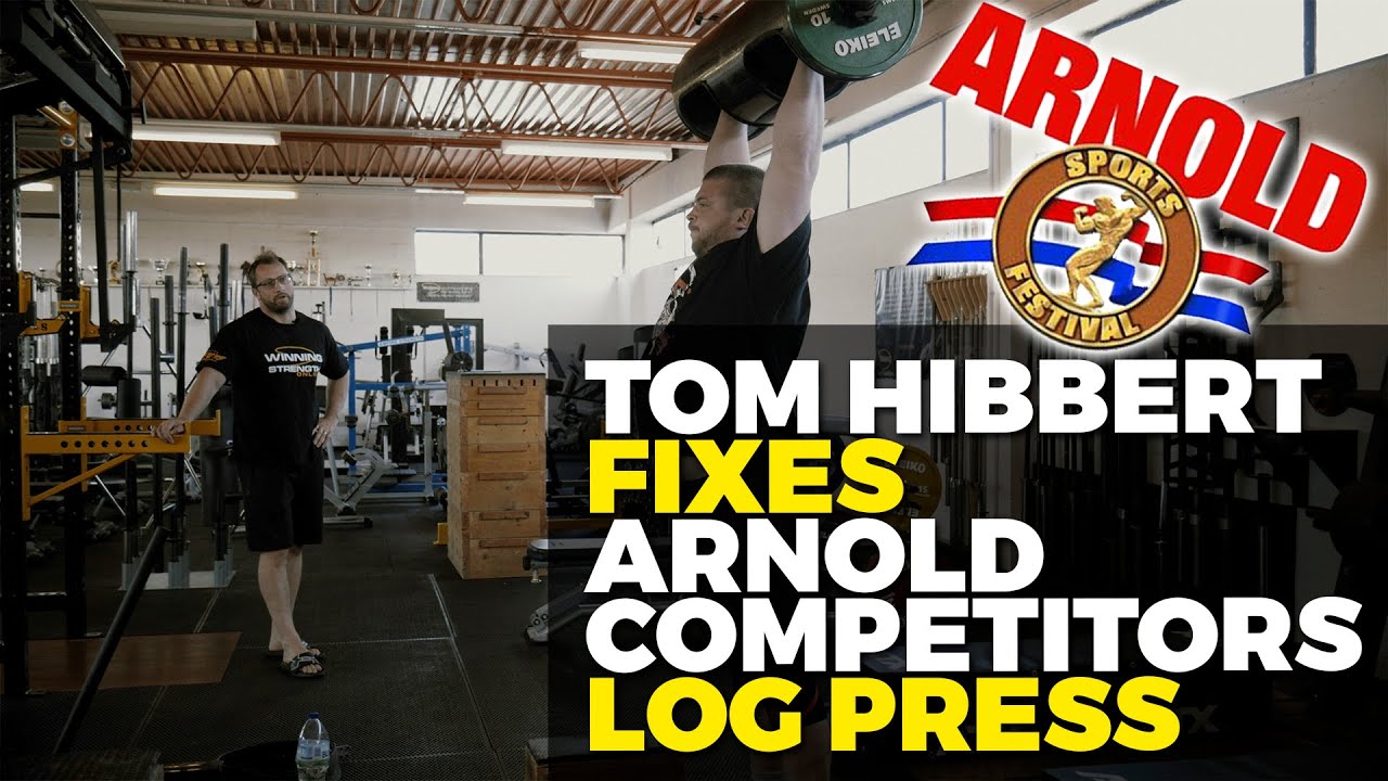 Tom Hibbert Fixes Arnold Competitors Log Press! - YouTube