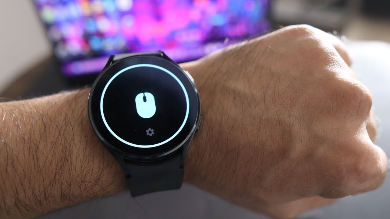 How to Connect Wow Mouse in Samsung Galaxy Watch 4 - YouTube