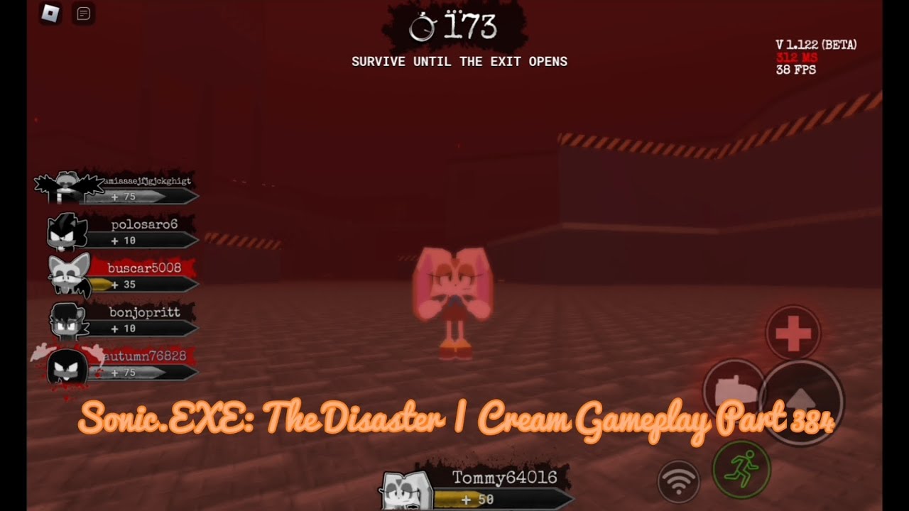 Sonic.EXE: The Disaster | Cream Gameplay Part 384 - YouTube