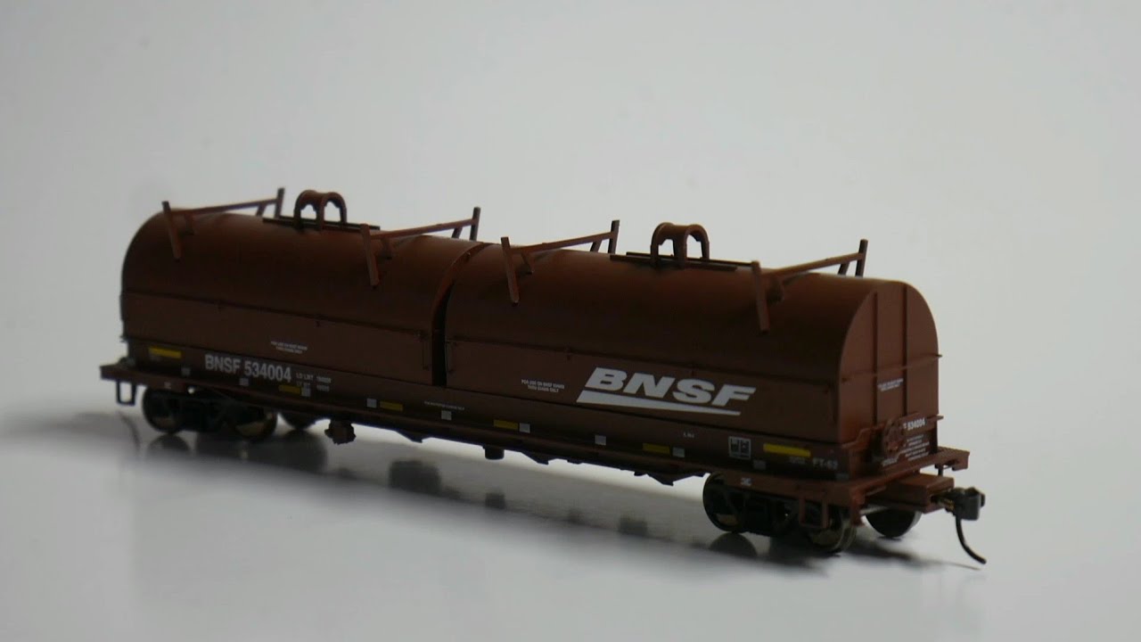 Review: Walthers Proto 50' Evans Cusion Coil Car (HO) - YouTube