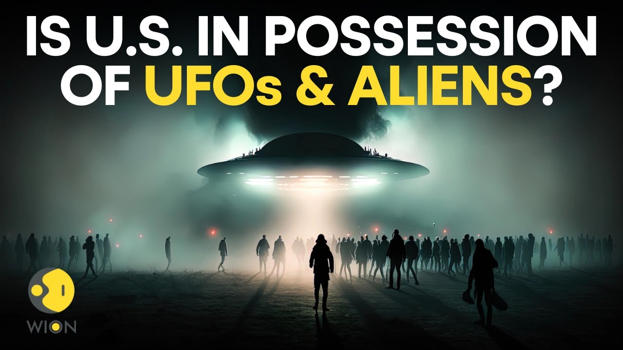 UFO Hearing LIVE: 'American govt is hiding alien vehicles', 3 Witnesses ...