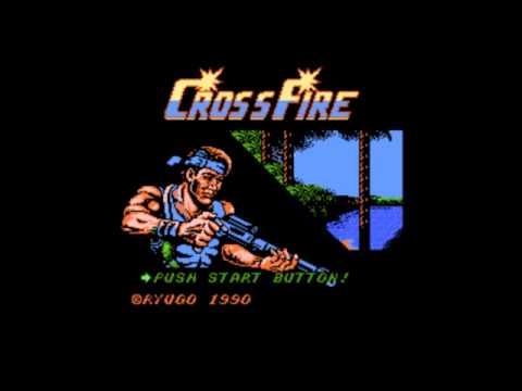 Crossfire NES - stage 1 Vietnam amusement demo - YouTube