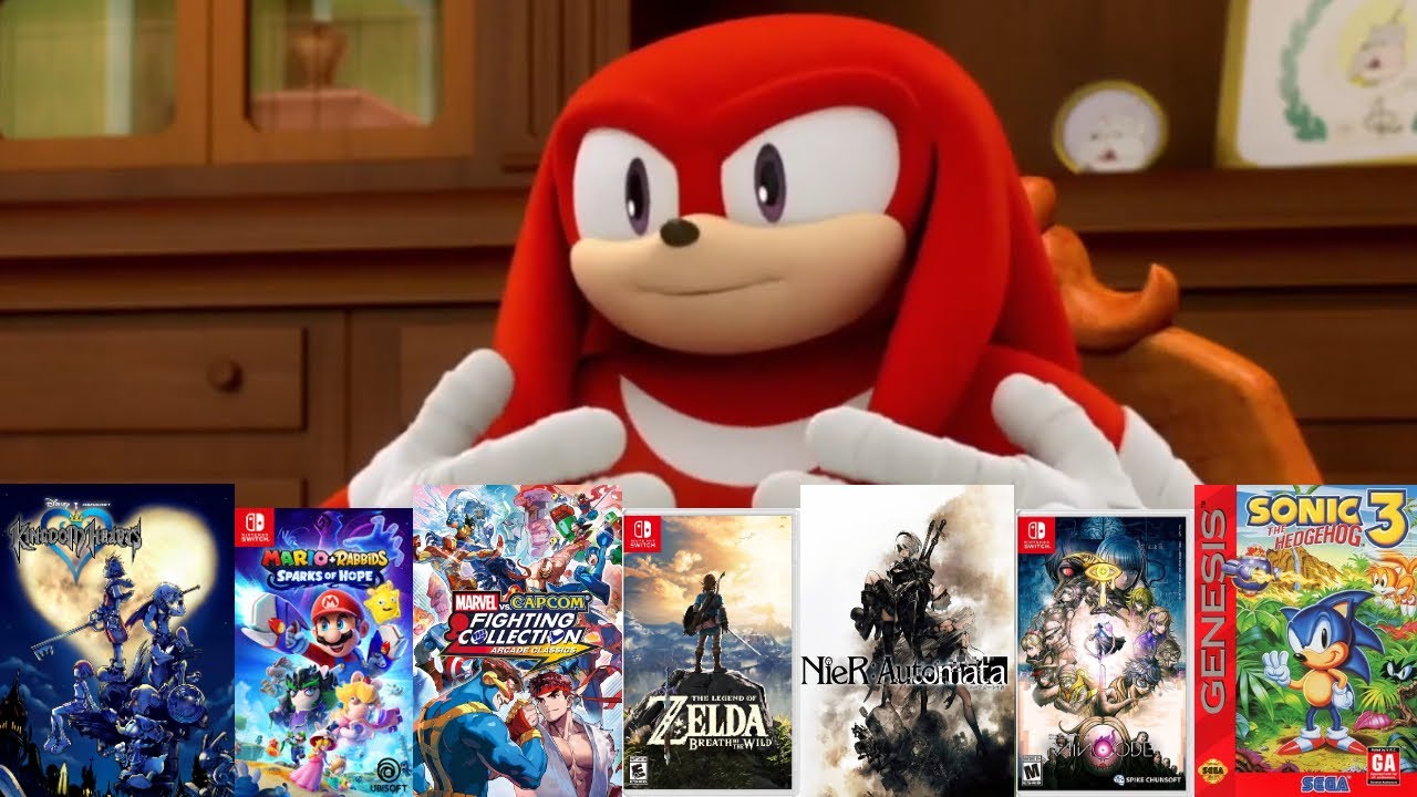 Knuckles Approves YOUR FAVORITE VIDEO GAME BOXART! - YouTube