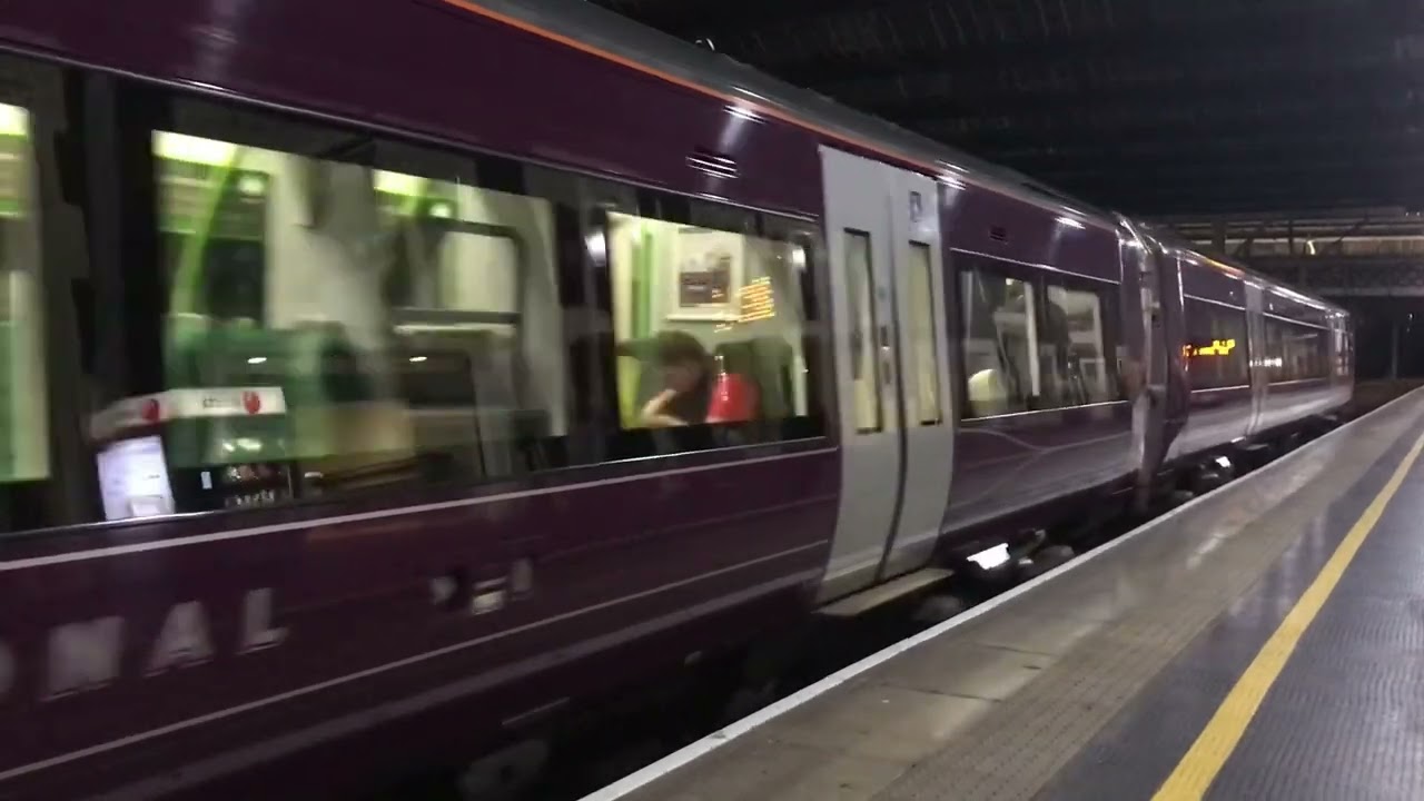 EMR Class 170531 Turbostar departing Stoke on Trent - YouTube