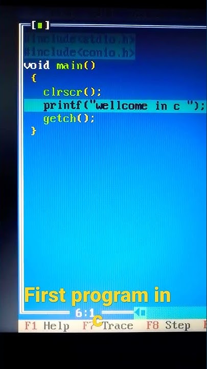 C language first program// Ashish Kumar - YouTube