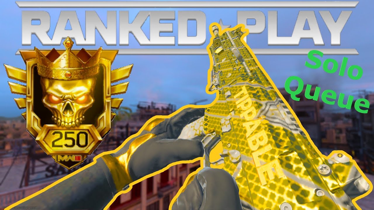 The Top 250 Solo Queue Experience | MW3 Ranked Play - YouTube