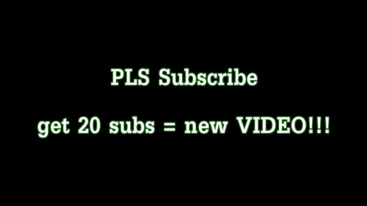 PLS SUB!!! - YouTube
