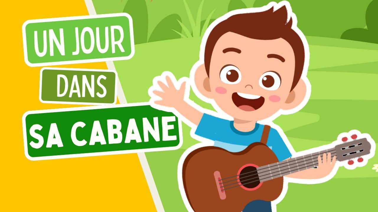 Un jour dans sa cabane 🧒🏼🪕🎸🍌 | Comptines et Chansons par Les Mômeries ...