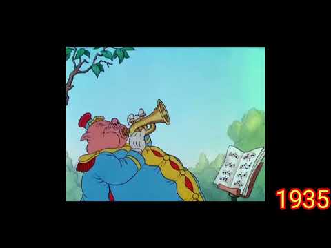 One Second of (Almost) Every Mickey Mouse Short films Demo 2 - 1928 to 1943