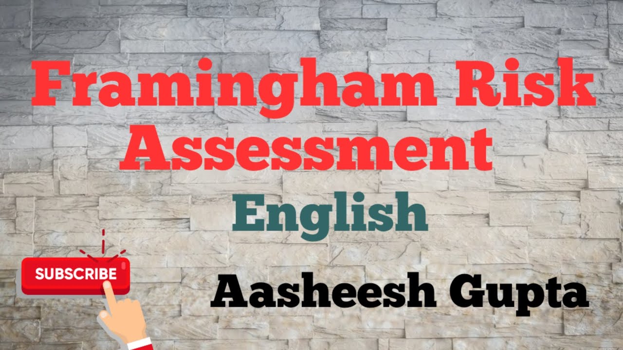 Framingham Risk Score (English Tutorial) | Usage and calculation of ...
