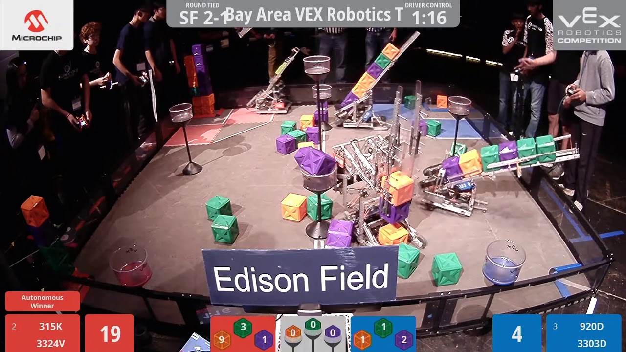 2019 Bellarmine Bay Area VEX Robotics Semi 2 - YouTube
