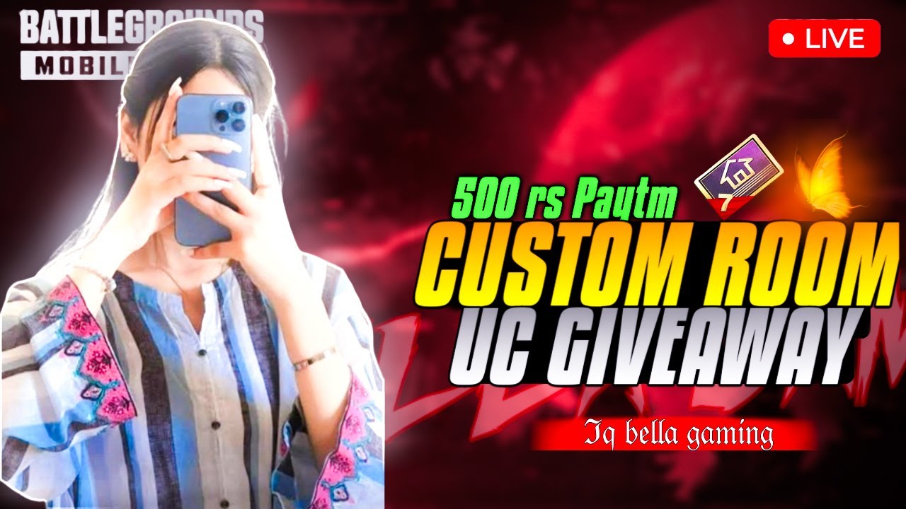 BGMI LIVE CUSTOM ROOM || Custom Room || PUBG LIVE CUSTOM ROOM #bgmi # ...