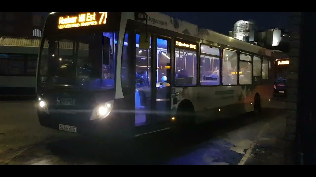 Here is the stagecoach bus 37272 on the number 71 in Guildford Tuesday ...