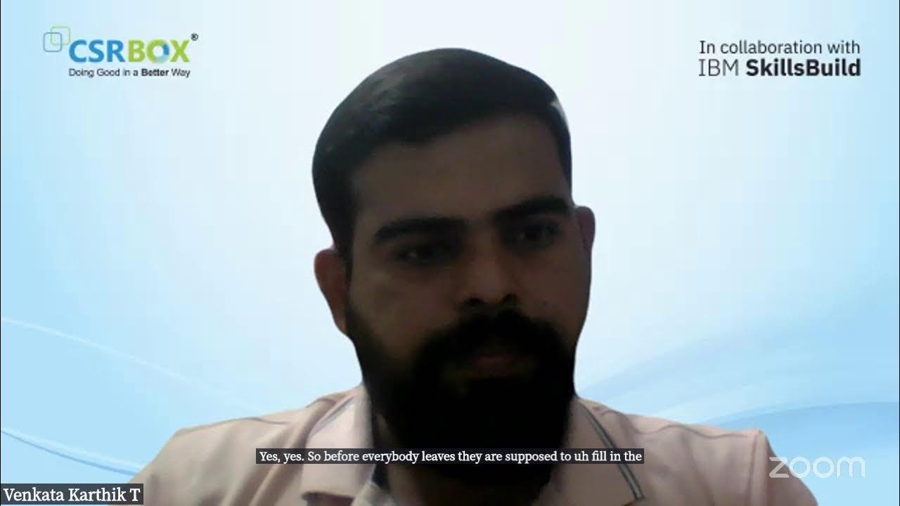 IBM SkillsBuild || WCP || Data Analytics || Masterclass 1 - YouTube