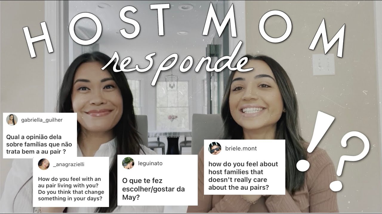 Q&A WITH MY HOST MOM | Host Mom respondendo perguntas - YouTube