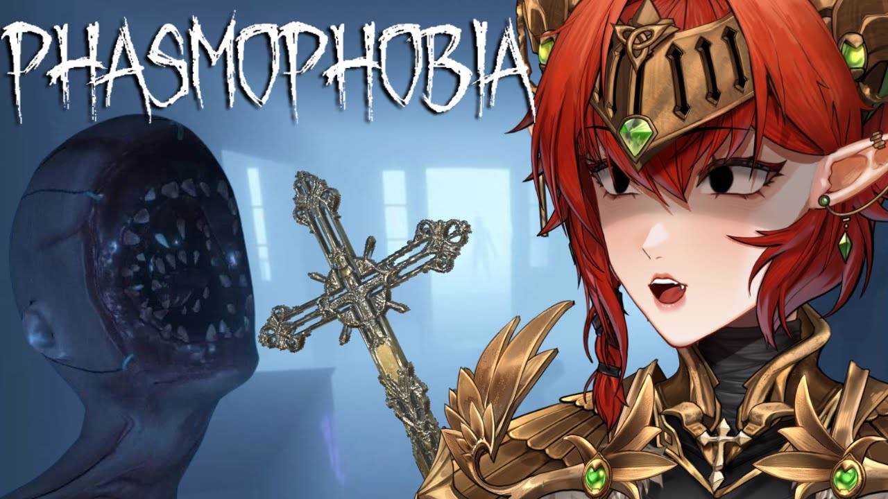 Ghost hunting with the crew | Phasmophobia | !charity !discord - YouTube