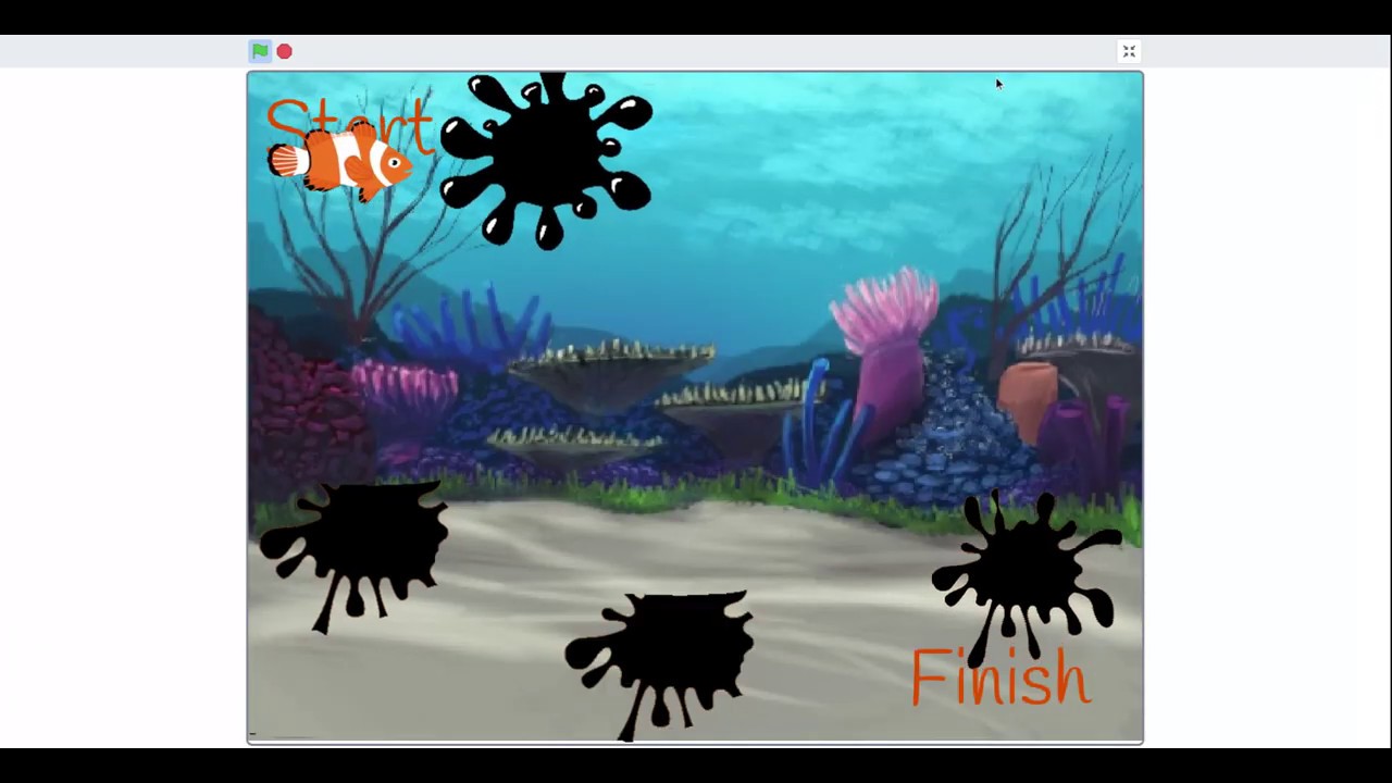 Save the Fish Game using Scratch - YouTube