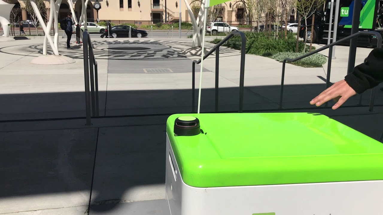 Self Driving delivery robot by Robby Technologies vol.03 - YouTube