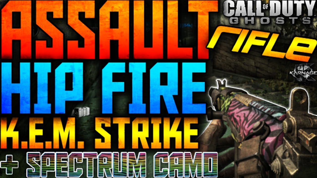 COD: Ghosts - ASSAULT RIFLE "HIP FIRE" KEM STRIKE! (COD Ghosts Hip Fire ...