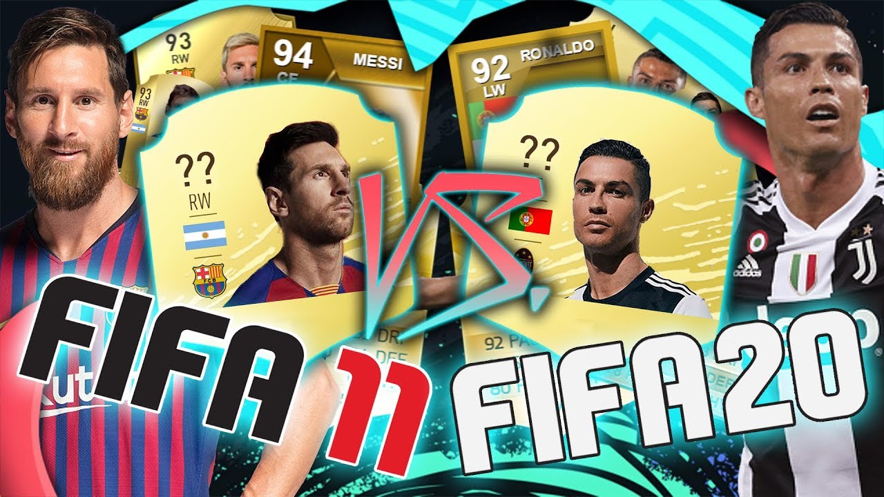 DOWNGRADE IN FIFA 20 ? CR7 vs MESSI von FIFA 11 - FIFA 20 / FIFA ...