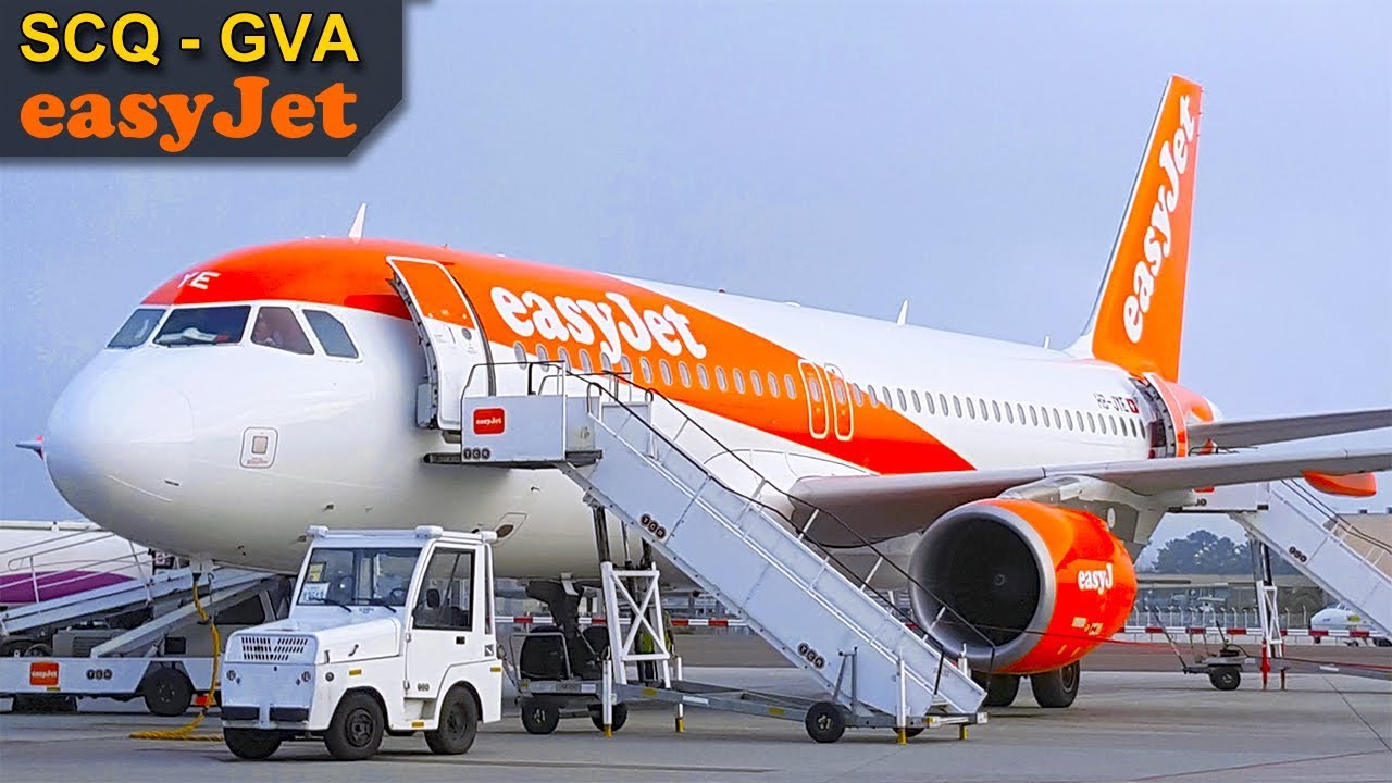 TRIP REPORT | Easyjet | Airbus A320 CEO | Santiago - Geneva - YouTube