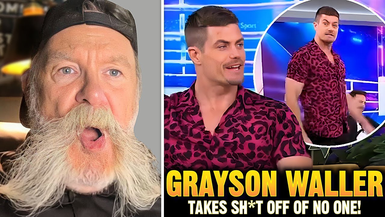 Dutch Mantell - Grayson Waller Gets P**SED OFF on Australian Talk Show ...